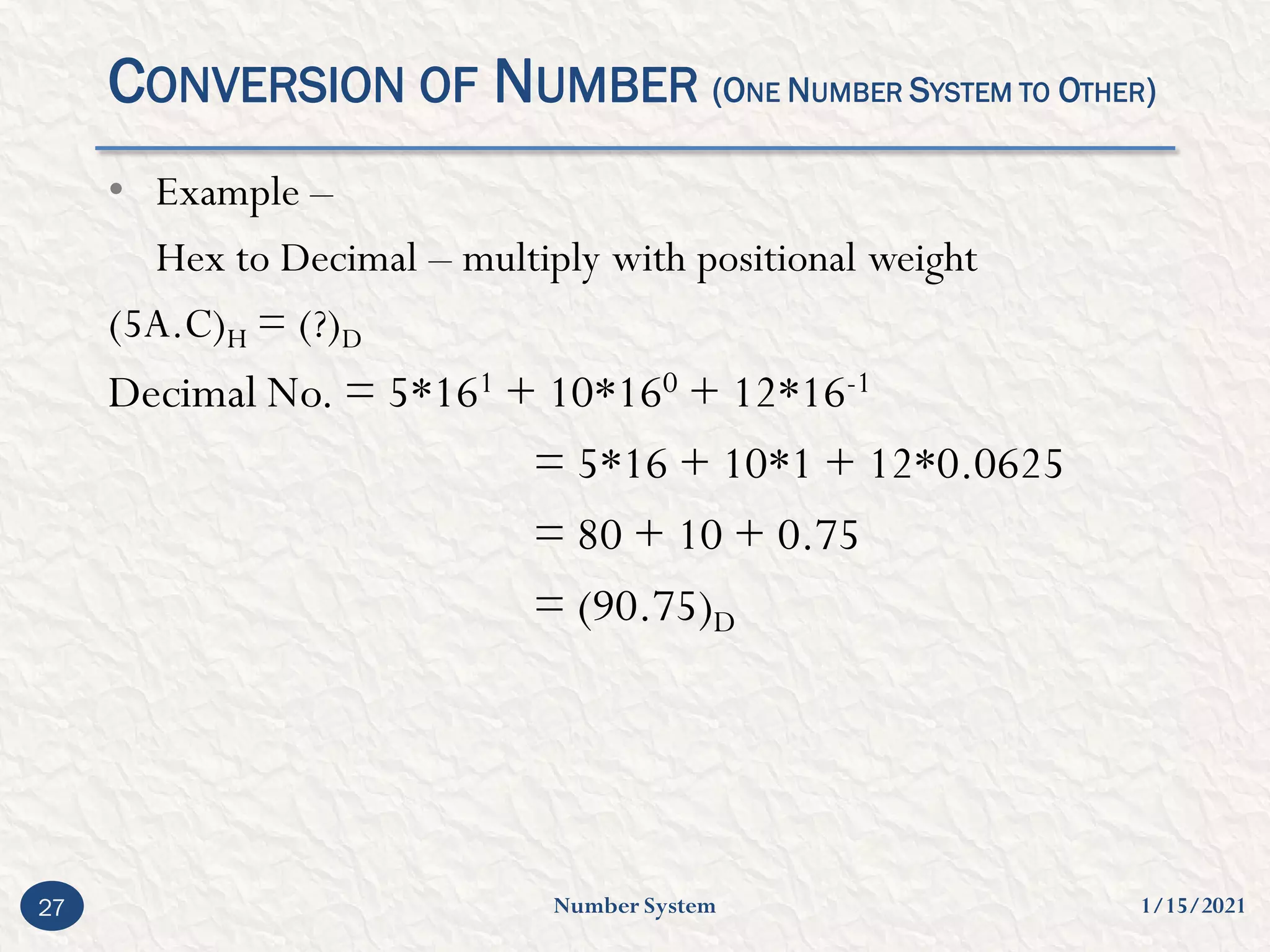 Number system | PPT