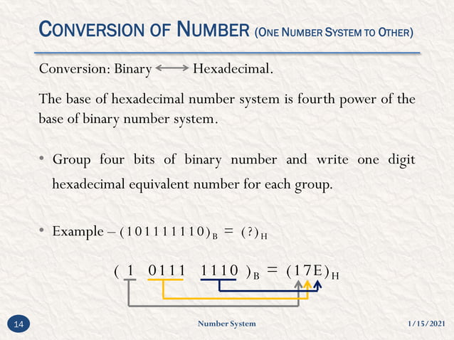 Number system | PPT
