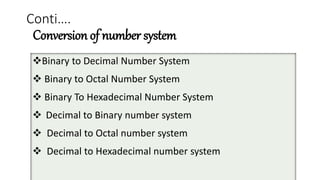 Number system | PPTX