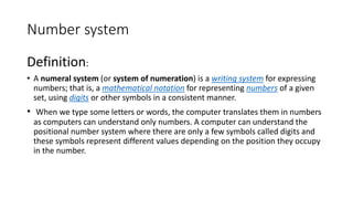 Number system | PPTX