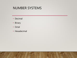 Number system | PPT