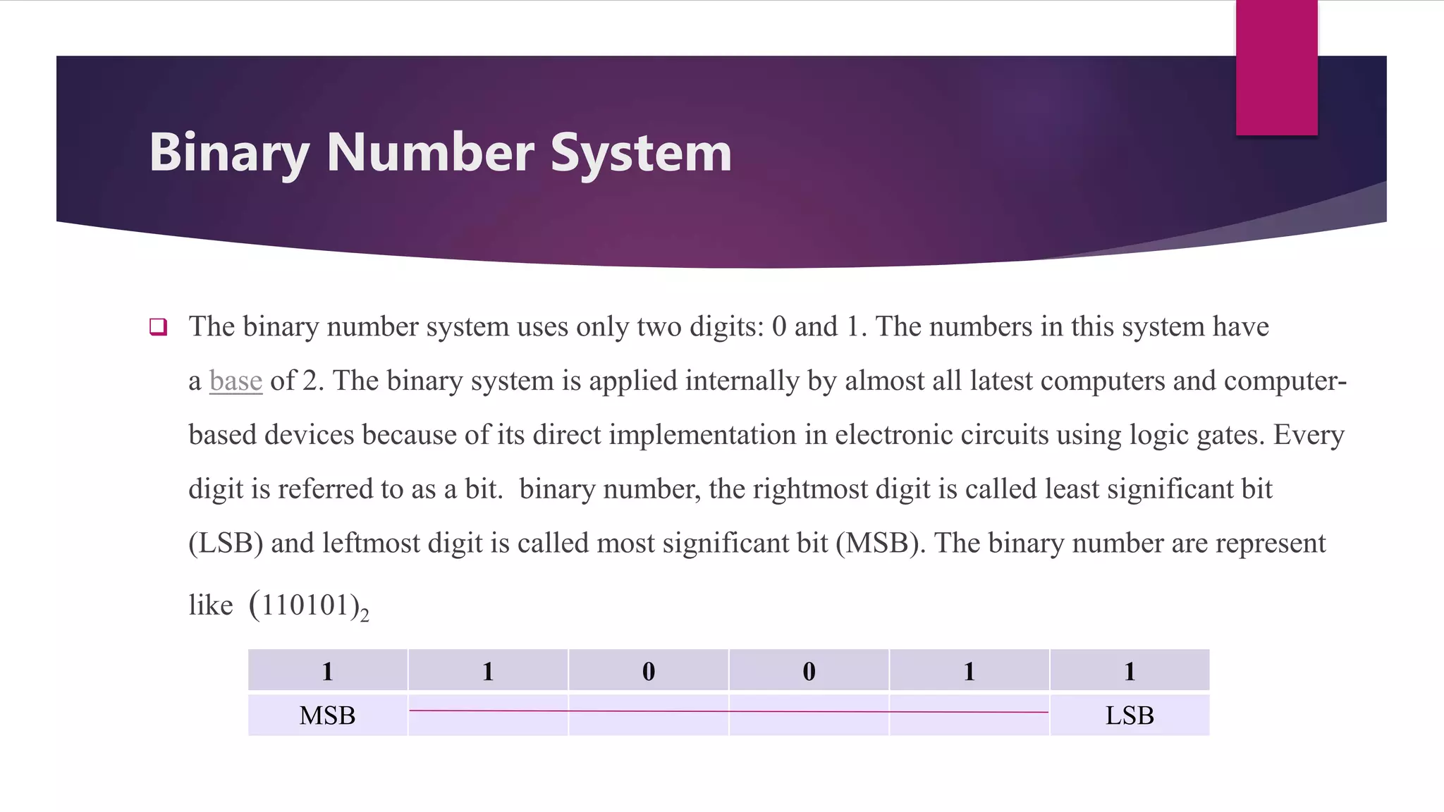 Computer Number system | PPTX