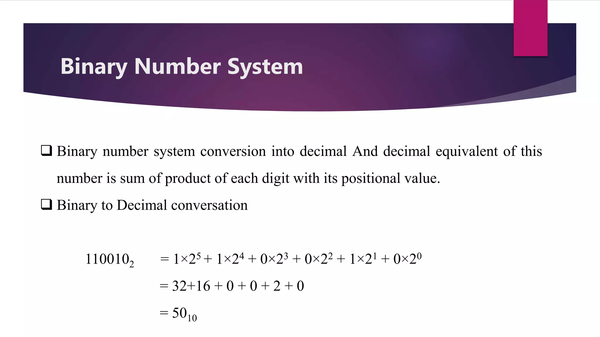 Computer Number system | PPTX