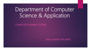 Computer Number system | PPT