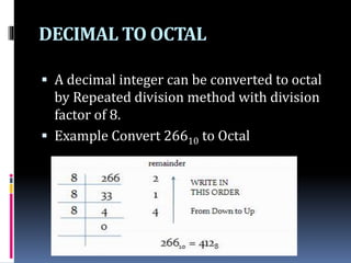 NUMBER SYSTEM.pptx | Computing | Technology & Computing