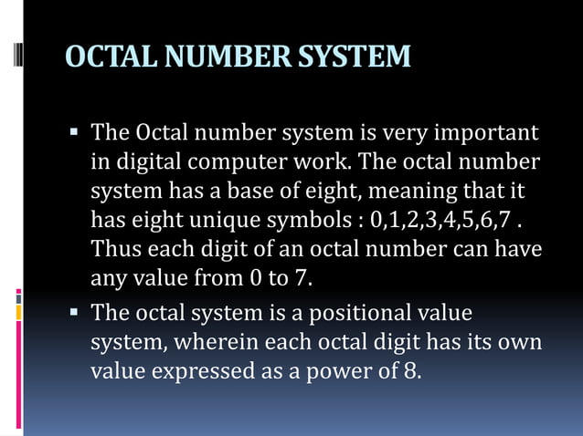 NUMBER SYSTEM.pptx | Computing | Technology & Computing