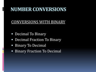 NUMBER SYSTEM.pptx | Computing | Technology & Computing