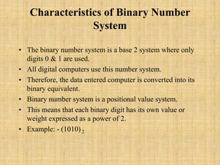 Number System.pptx | Computing | Technology & Computing