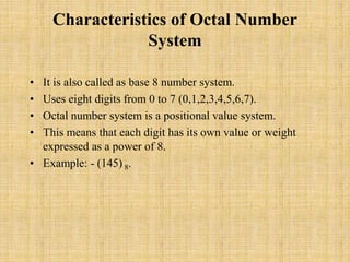 Number System.pptx | Computing | Technology & Computing