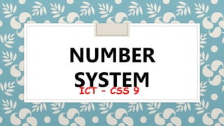 NUMBER SYSTEM.pptx