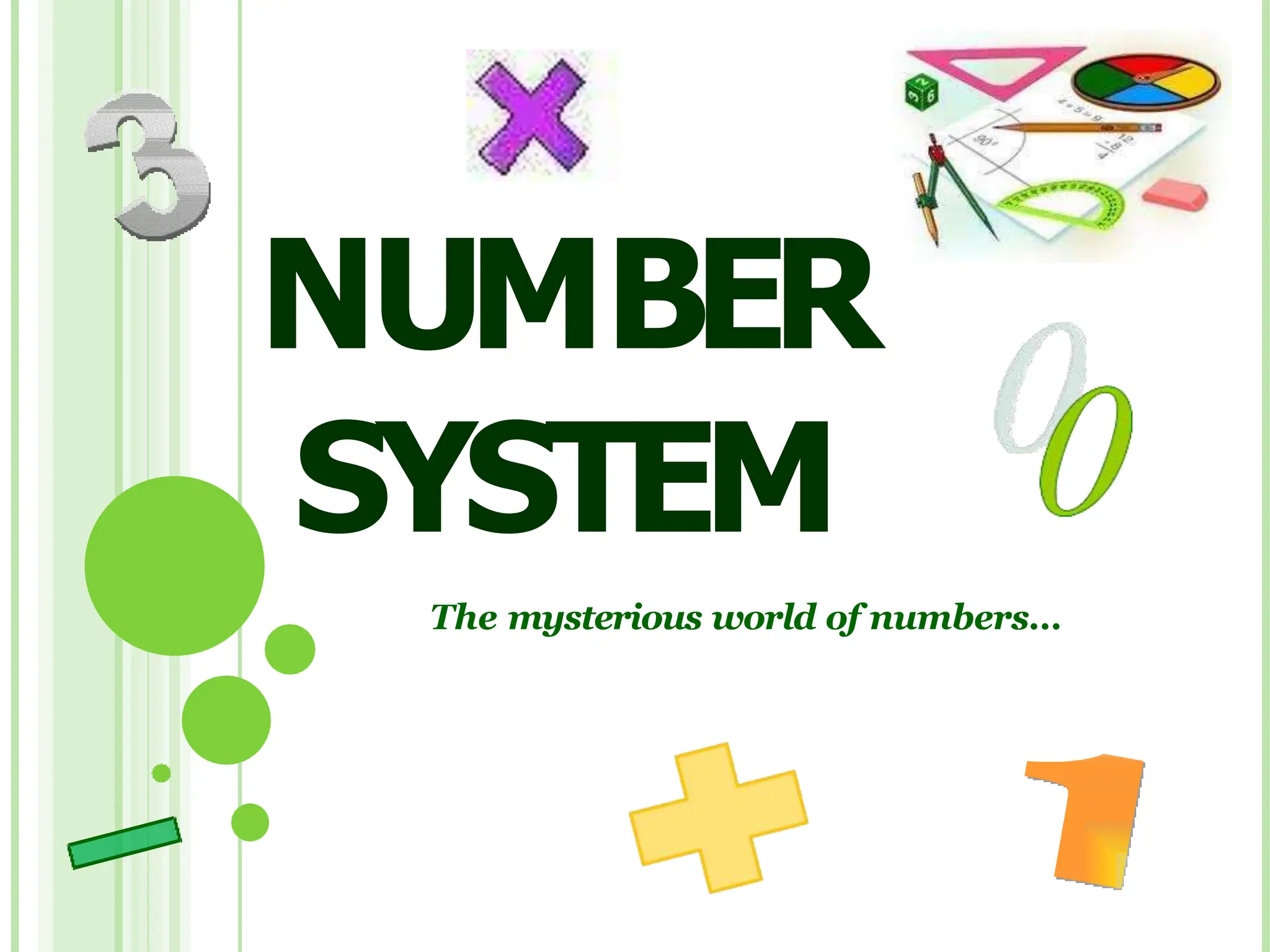 number system full explanation presentation | PPT