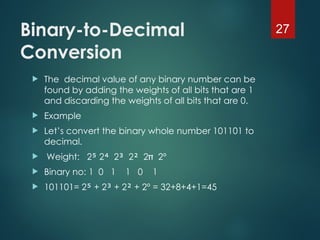 Number system on various number tyoes decimal | PPT