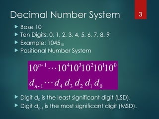 Number system on various number tyoes decimal | PPT