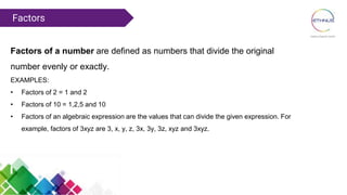 Number system - factors.pptx