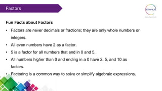 Number system - factors.pptx