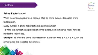 Number system - factors.pptx