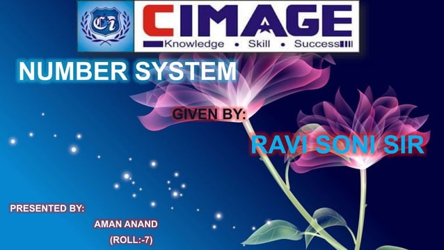 Number system computer fundamental | PPTX