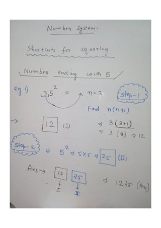 Number system and speed maths for maths learners | PDF