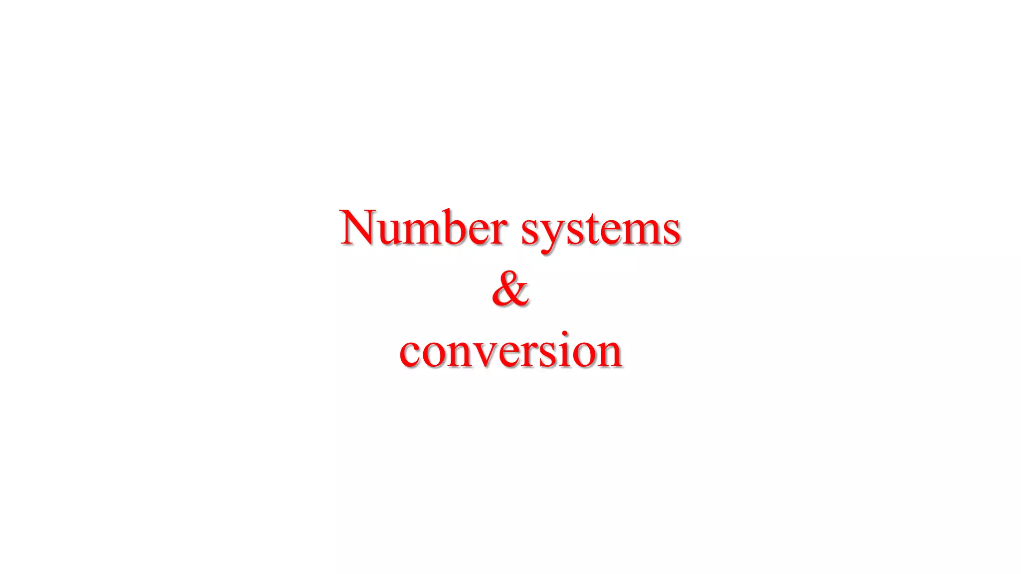 Number System and Conversions.pptx