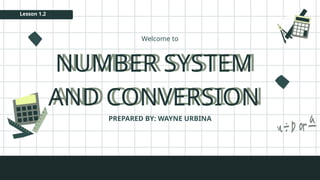 number system and their conversion.pptxj | PPTX