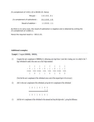 Number system arithmetic | PDF