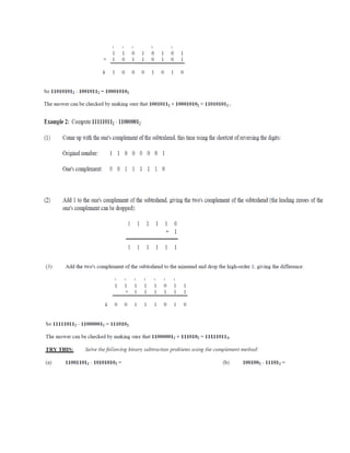 Number system arithmetic | PDF