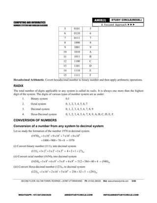 Number System and Boolean Algebra | PDF