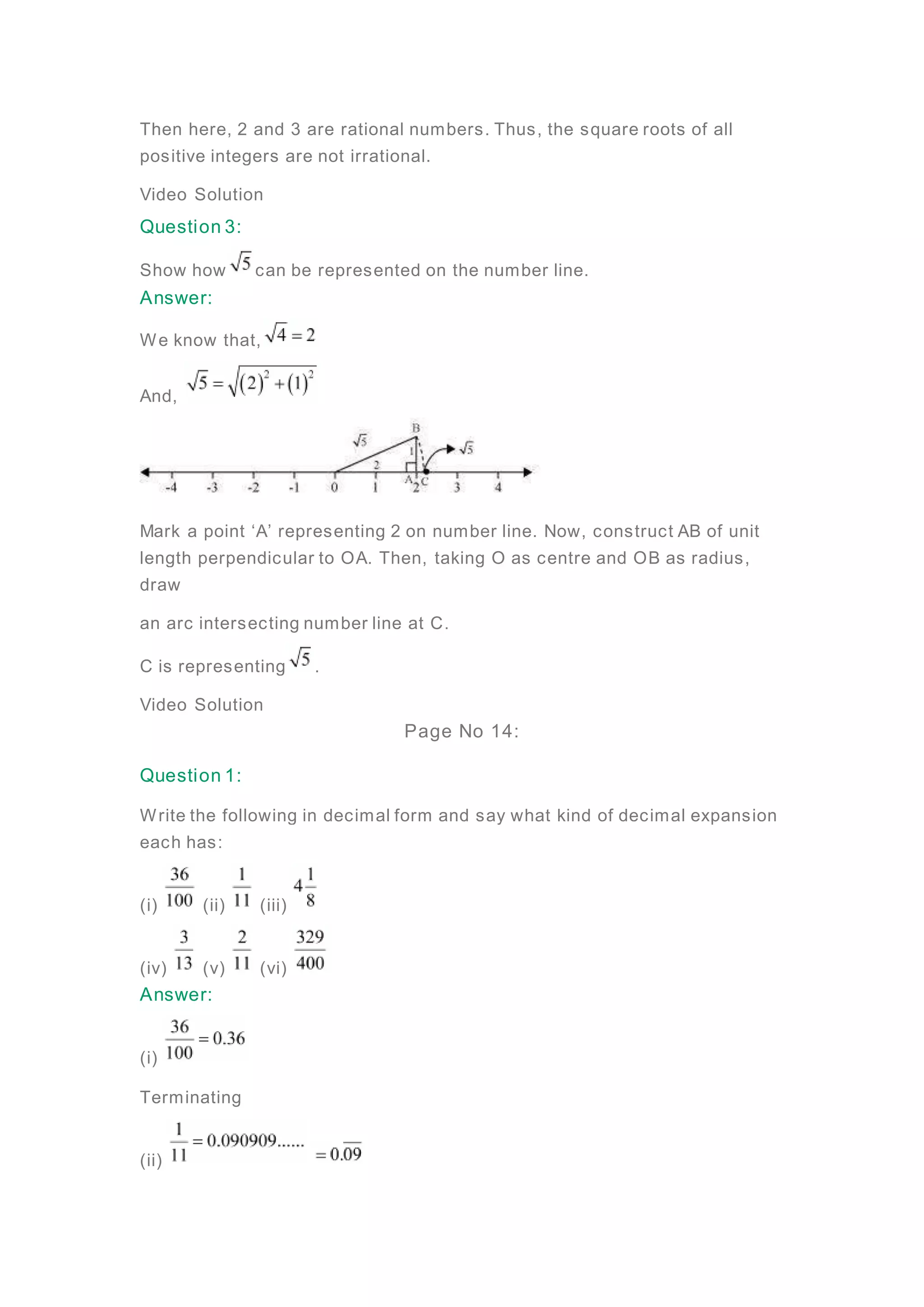Number system By expert's class Ahmedabad | DOC | Physics | Science