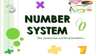 Number system class 9 | PPT