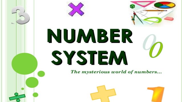 Number System Class 9 | Ppt
