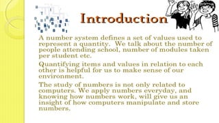 Number system class 9 | PPT