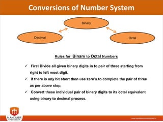 Number system and their conversion | PPTX