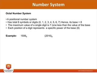 Number system and their conversion | PPTX