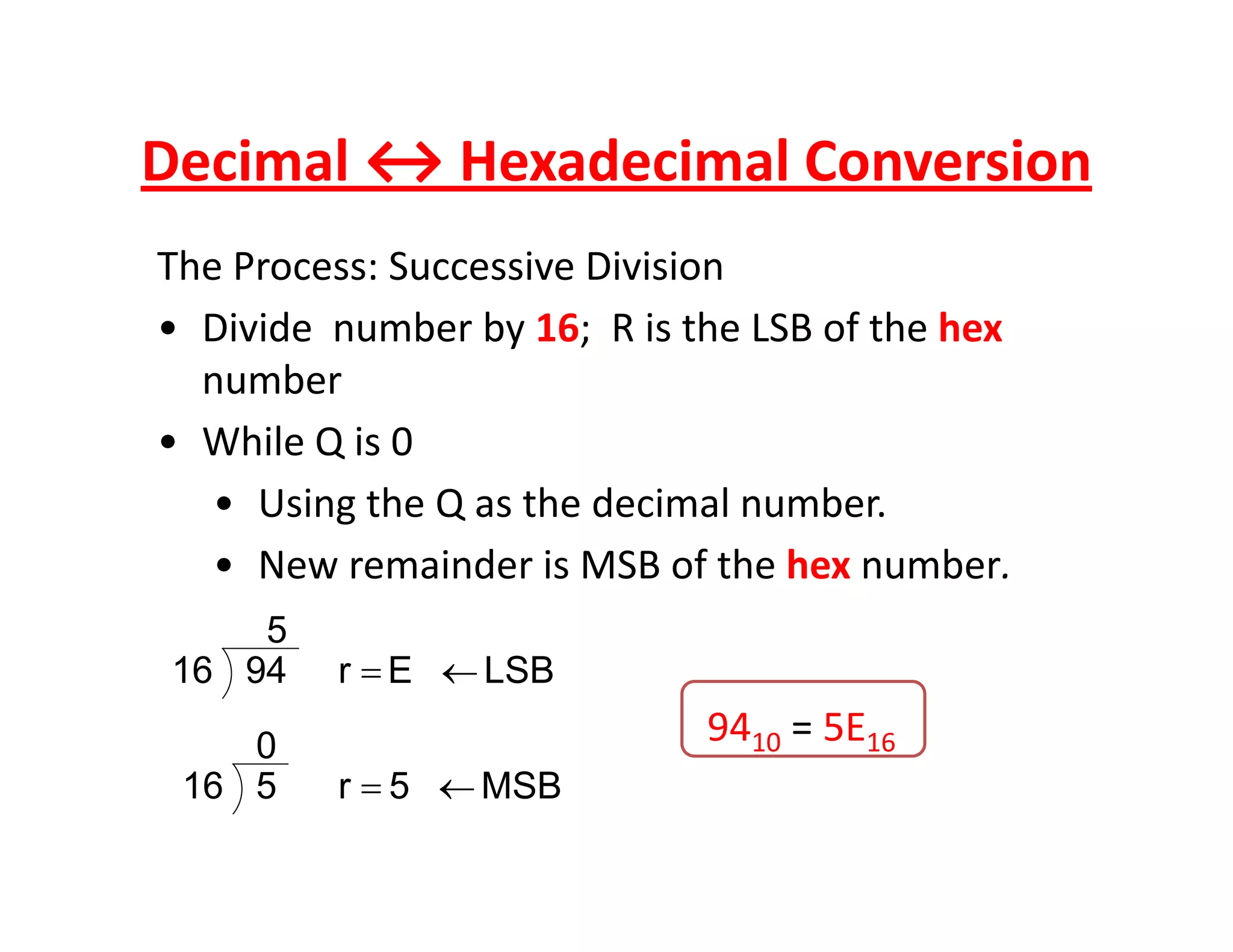 Number System Conversion | BCA | PDF
