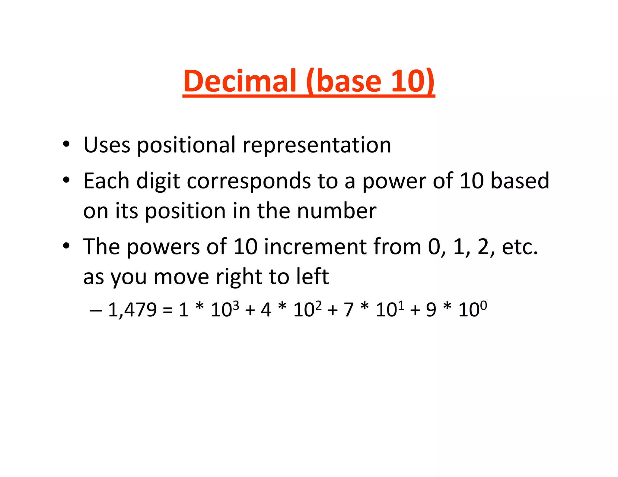 Number System Conversion | BCA | PDF