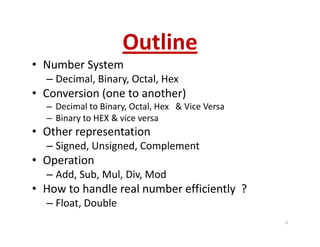 Number System Conversion | BCA | PDF