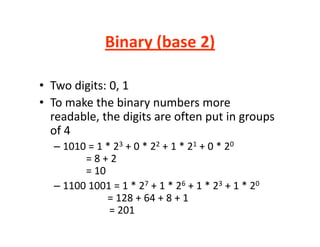 Number System Conversion | BCA | PDF