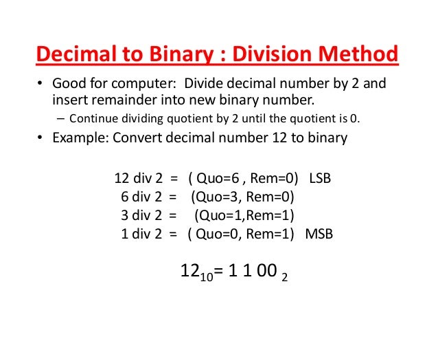 Number System Conversion | BCA