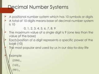 presentation on number system power point. | PPTX