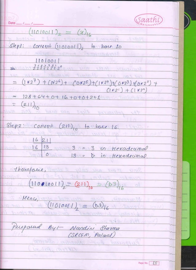 Number System (Computer) | PDF