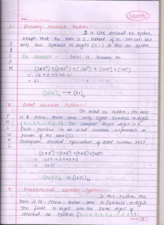 Number System (Computer) | PDF