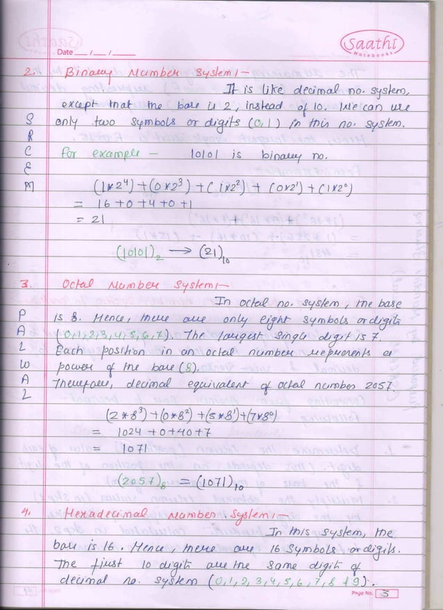 Number System (Computer) | PDF