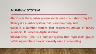Class 9Number system ppt.pptx | Computing | Technology & Computing