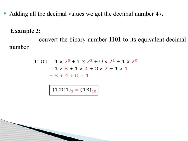 number system and its conversion ppt sildeshare | PPTX