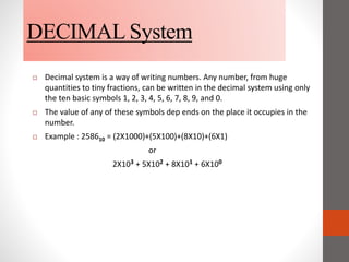 Number system | PPT