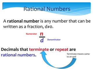 Number systems | PPT