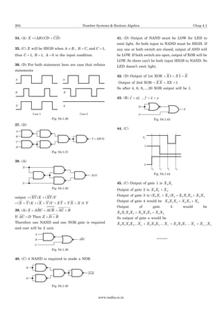 Number systems and Boolean Reduction | PDF