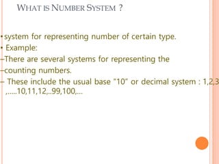 Digital Electronics- Number systems & codes | PDF