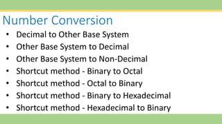 Number systems | PPTX