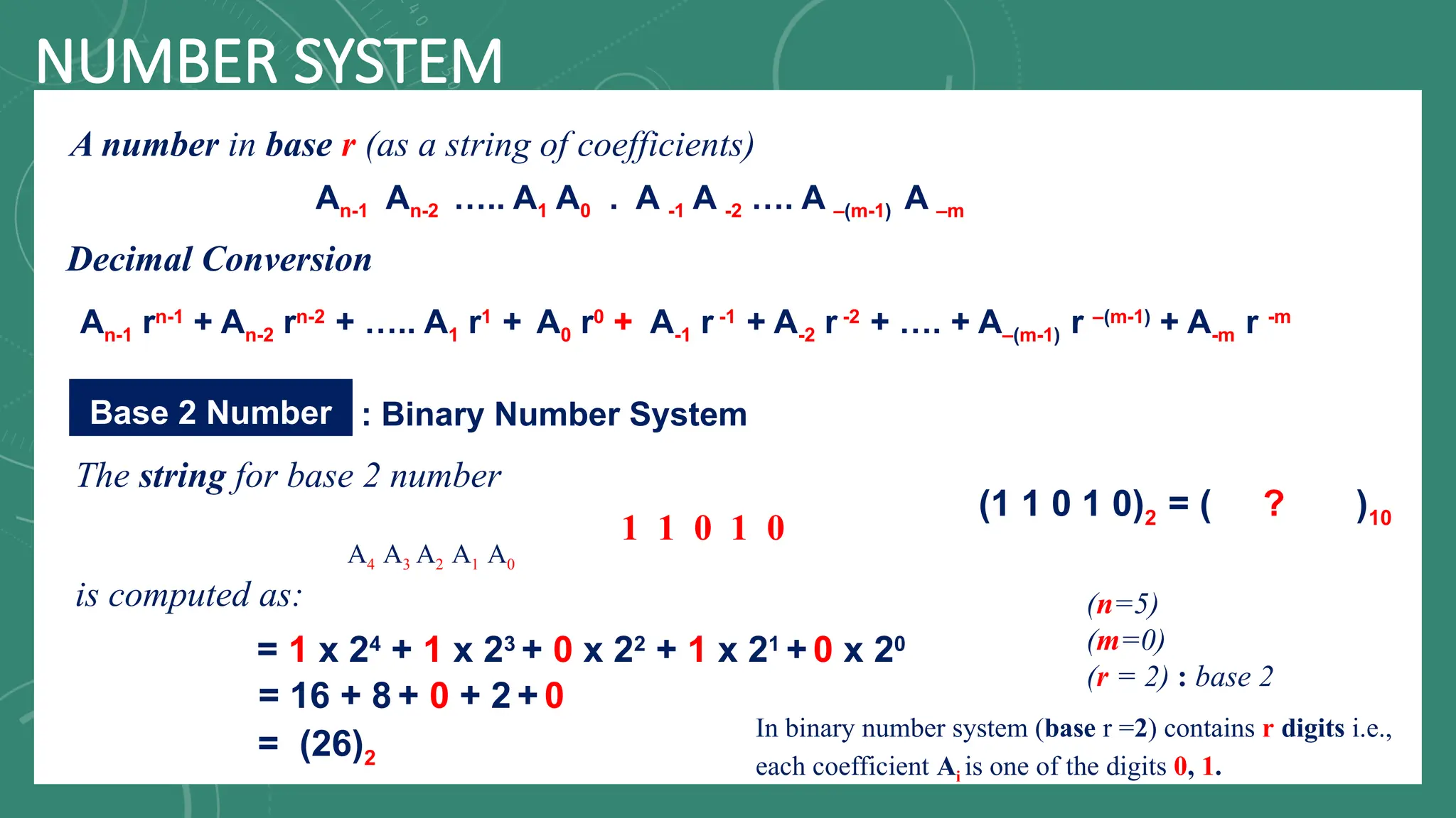 Number systems conversion and solution with exercise | PPTX